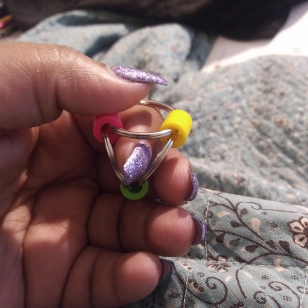 Key Ring Fidgets - 3 Styles and 16 Colors! - Etsy