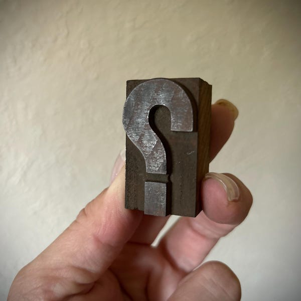 Pick Your Letters Antique WOOD TYPE, Vintage Alphabet, Printing Block ...