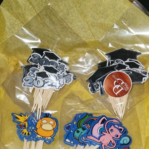 Custom Pokemon Birthday Cake Topper Layered & 3D Cake Topper Charmander ...