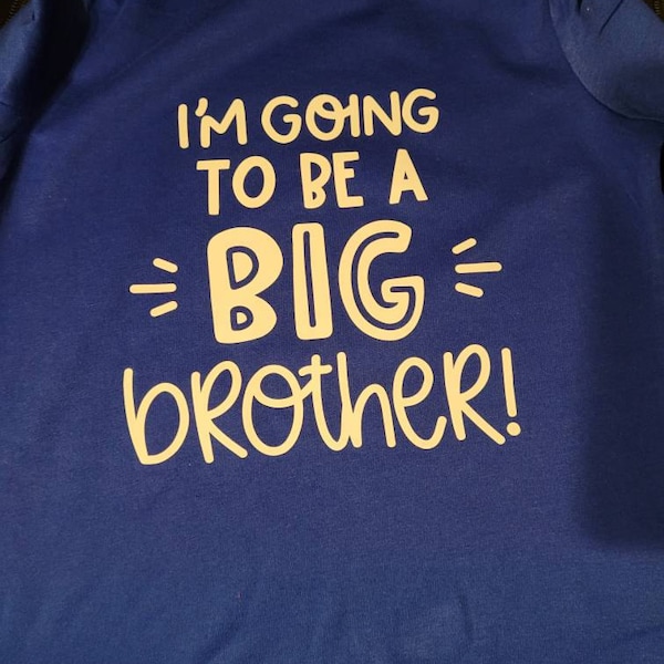 I'm Going to Be a Big Brother Svg / Big Brother Svg / Digital Download ...