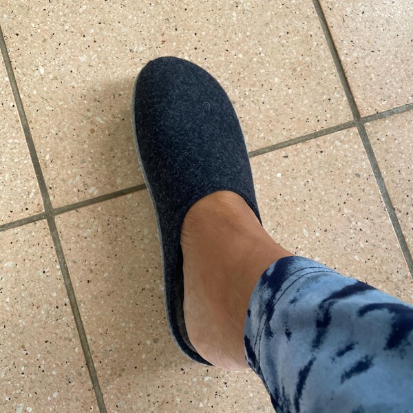 Pitas Chick Wool Mule Slippers - Etsy