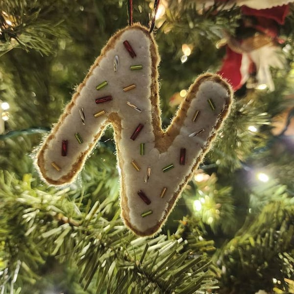 PDF Pattern for Uppercase Felt Sprinkled Sugar Cookie Alphabet Letters ...