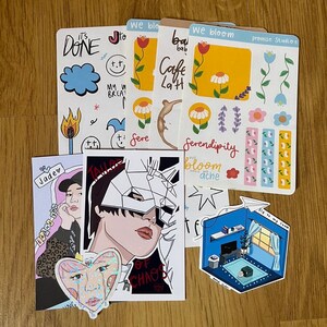 Hope World Inspired Sticker Flake Set - Etsy UK