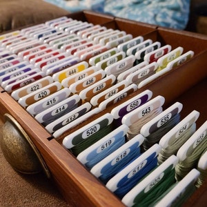 DMC Floss Chip Storage System Acrylic Floss Chips for DMC - Etsy