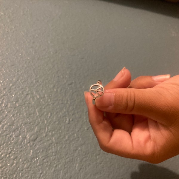 Sterling Silver Arthritis Finger Splint Ring,mallet Finger Splint ...