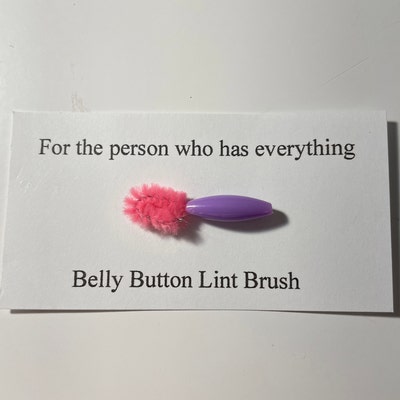 Belly Button Lint Brush for My Husband Who Has Everything - Etsy