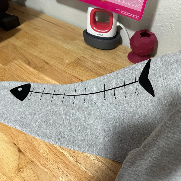 Fish Ruler SVG | Fish SVG | Ruler SVG | Fisherman's Ruler Svg | Fishing ...