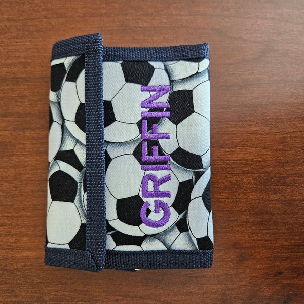 Personalized Girls Wallet, Girls First Wallet, Girls Wallet With Coin ...