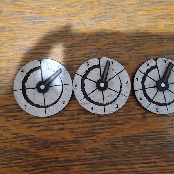 Blades in the Dark Progress Clock Dials - Etsy