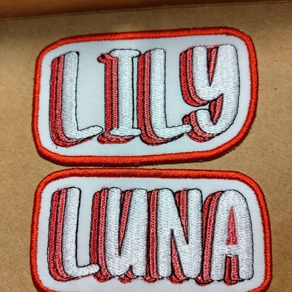 Custom Embroidered Portrait Patch From Photo, Personalized Photo Patch ...