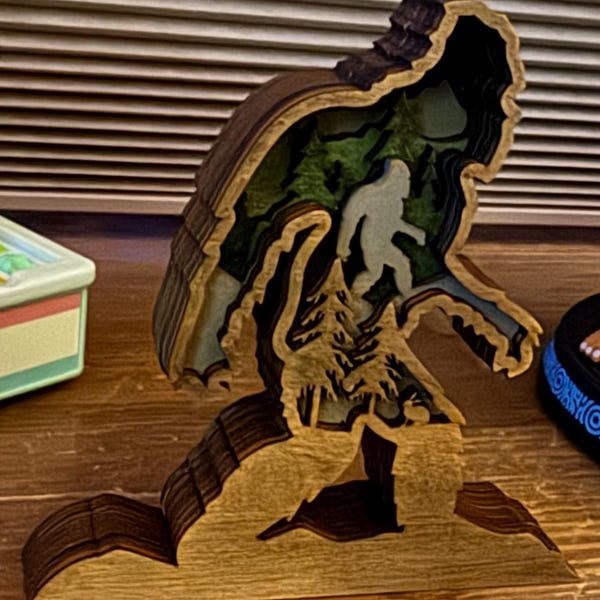 Sasquatch Lucky Pin With Poem – Believe in Yourself Bigfoot Gift ...