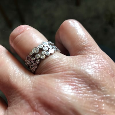 Ladies 14kt Princess Center Cut Forever One Moissanite Engagement Ring ...