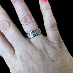 Custom Graduation Band 14kt Solid Yellow Gold or White Gold, Stackable ...