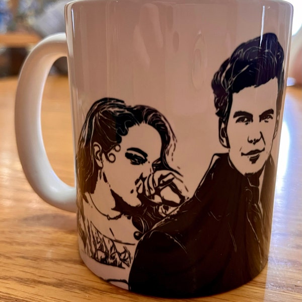 Penelope and Colin Bridgerton 11 Oz Mug, Polin Season Mug, Bridgerton ...