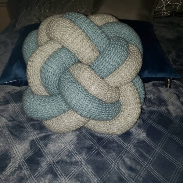 DIY Crochet PATTERN - Crochet Knot Pillows (2019006): Crochet Pattern ...