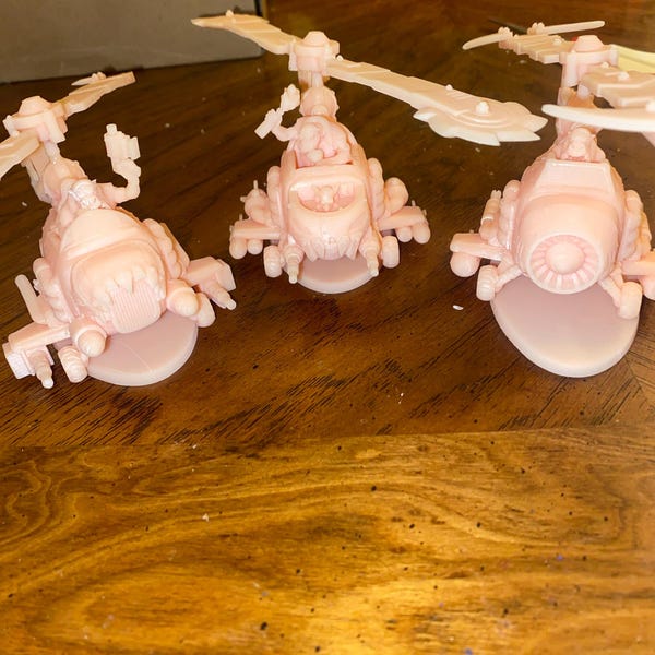 Armored Explorer ATV Flying Sci-fi Vehicle modular Parts 3D Miniature ...