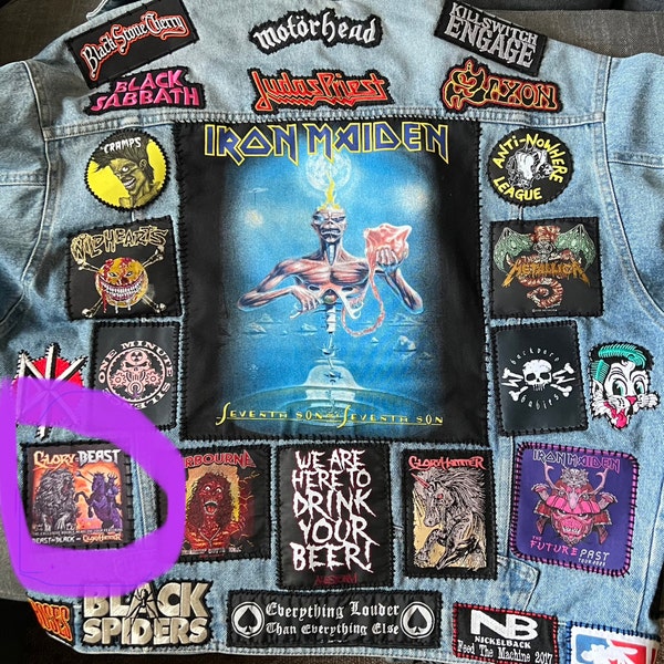 Double Flame Bottom Top Rocker, Embroidered Patch, Custom Embroidered ...