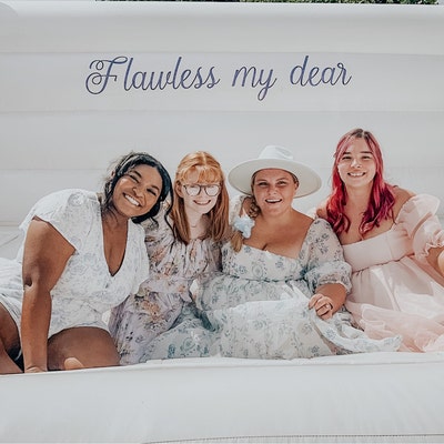 Bounce House Decals Moon Bounce Stickers Large Vinyl Decals 50 Inch ...