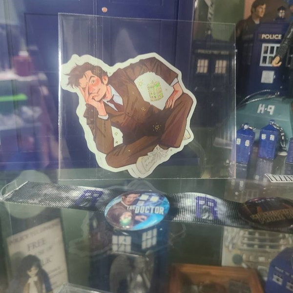 Doctor Who Glitter Sticker - Etsy