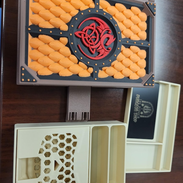 FF7 Buster Sword Commander Deck Box, Cloud Strife Final Fantasy 7, MTG ...