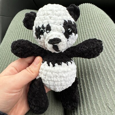 Crochet PATTERN Panda, Amigurumi Tutorial PDF in English - Etsy Canada