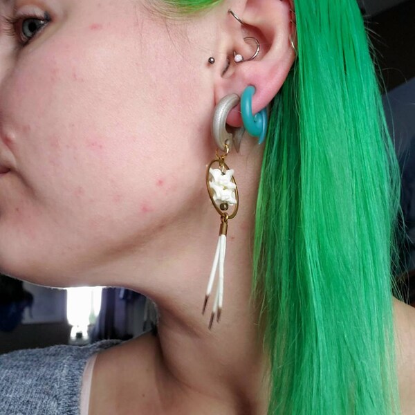 Original Customizable Gauged Earring Plug Converters // 1 Set // Choose ...