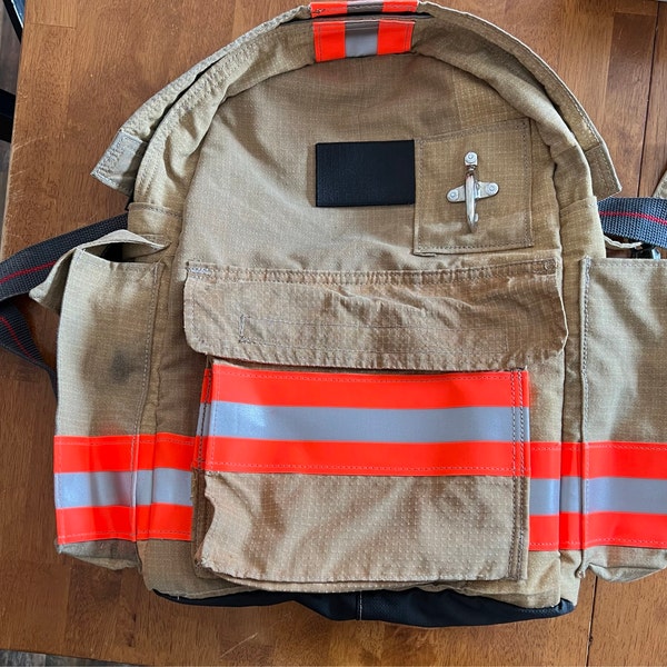 Recycled Backpack for First Responders Firefighter Custom Tool Bag ...