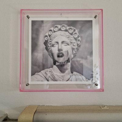 Colorful Acrylic Frame, Box Photo Frame Display, 6-inch, 7-inch, 8-inch ...