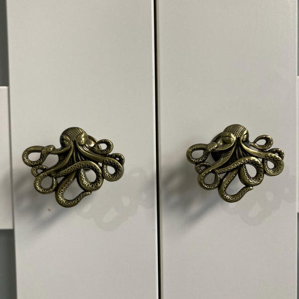 Premium Turtle Knob - Old Gold - Handle Kitchen Cupboard Home Cabinet ...