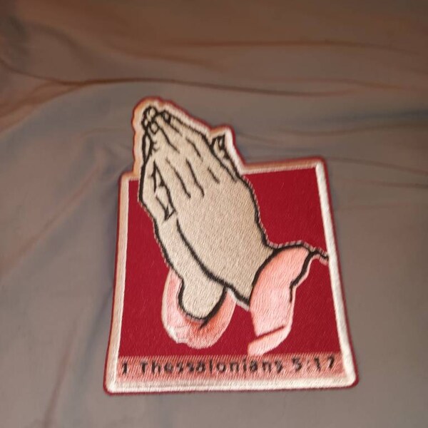 Bible Patch | Punk Patch | Christian Patch | Sew on | Embroidery ...