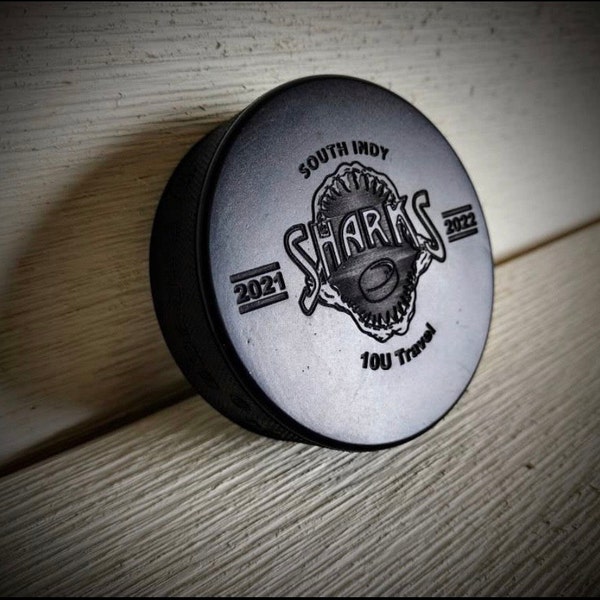 Custom Engraved Team Hockey Pucks - Etsy