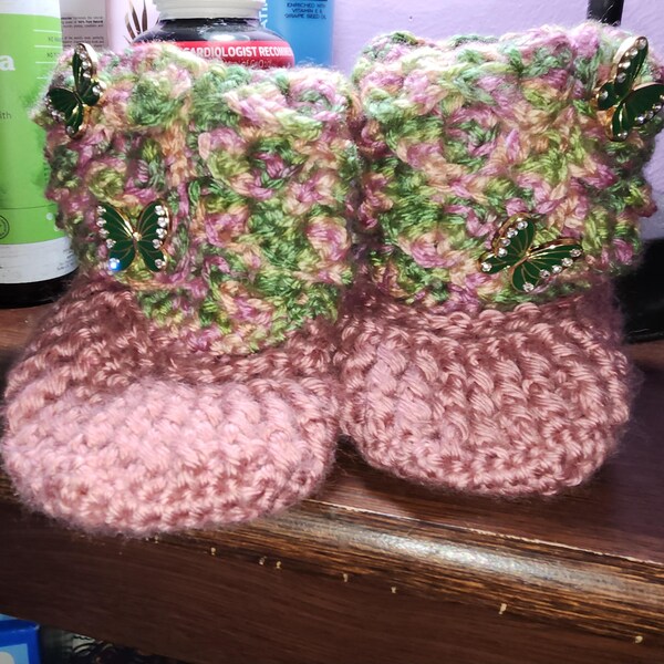 Crocodile Stitch Boots (adult Sizes) - Crochet Pattern (PDF ...