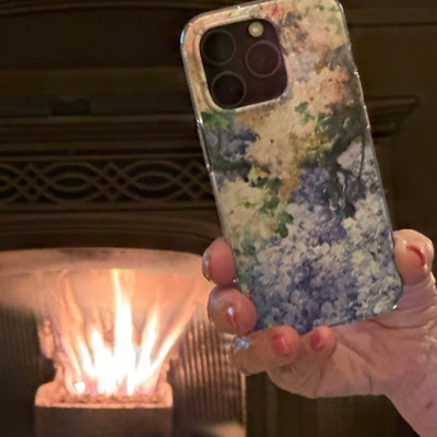 Art Sunset Phone Case Fine Art Paint Cover for iPhone 15, 14, 13, 12 ...