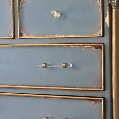 Colorful Heart Knobs for Dresser Brass Drawer Knobs Pulls Kitchen Knobs Gold Knobs Pulls Gift ...