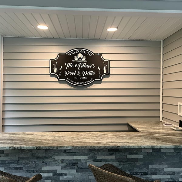 Ranch Gate Signs, Personalized Ranch Signs, Metal Ranch Signs, Large ...