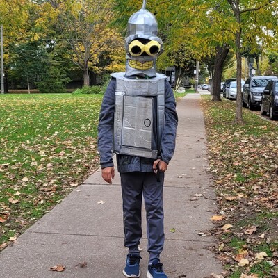 BENDER FUTURAMA MASK - Etsy España