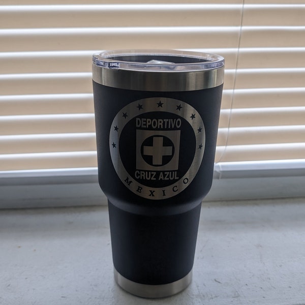 Cruz Azul Laser Engraved 30 Oz Tumbler: Soccer Fan Gift - Etsy