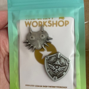 Korok Pin, Legend of Zelda Leaf Fashion, TOTK BOTW Style, Badge Metal ...
