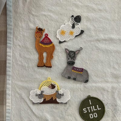 Country Farmhouse Machine Embroidery Designs Instant Download 4x4 5x5 ...