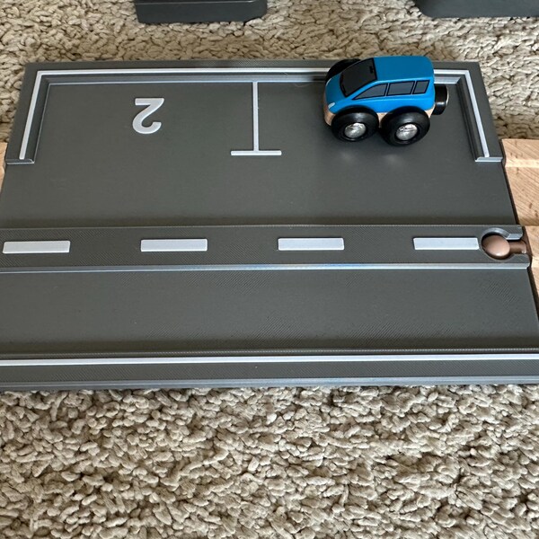 Strain Reliever Track for Wooden Train Sets - Compatible With BRIO and ...