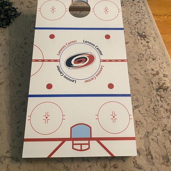 Blue and Red Stripes Cornhole Boards - WSOC Runway Series - Officially ...