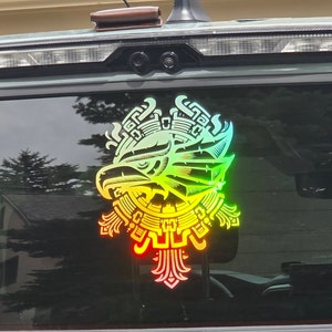 Aztec Calendar Decal - Etsy