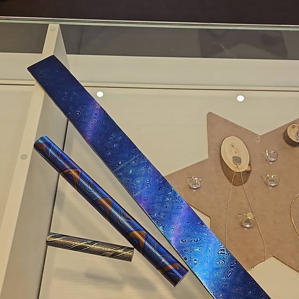 Zrti Billet 16" X 2" X 0.2" - Zircuti Flat Bar - Dark Ti - Exotic ...