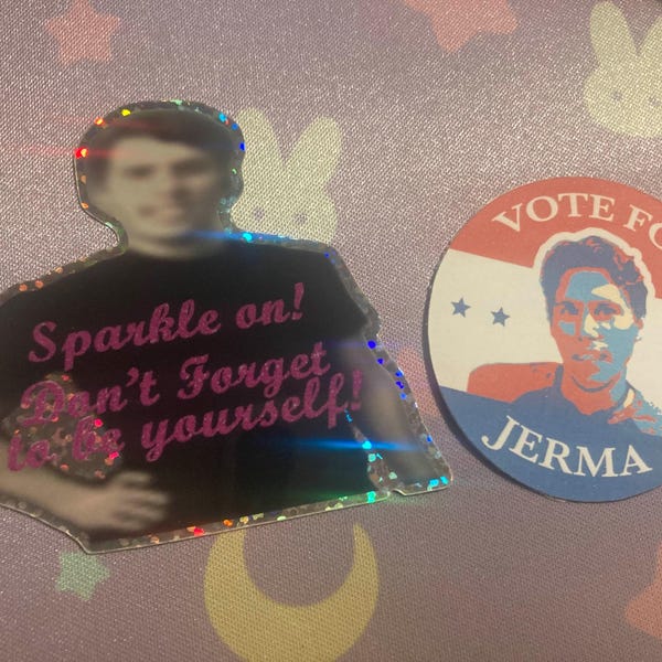 3” Jerma985 Glitter Sticker Sparkle On - Etsy
