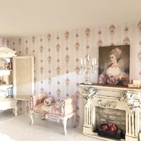 Marie Antoinette Glitter Bunting , Marie Party Decor , Marie Garland ...