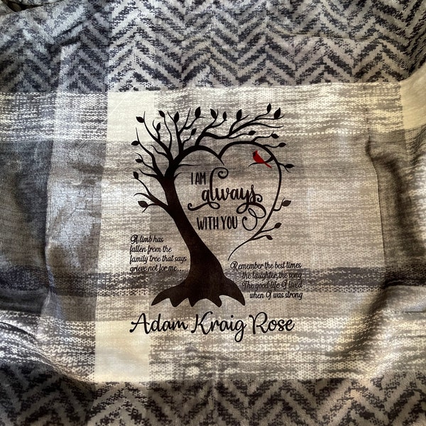 Cardinal Memorial Tree SVG, PNG, I Am Always With You, Heart Tree ...