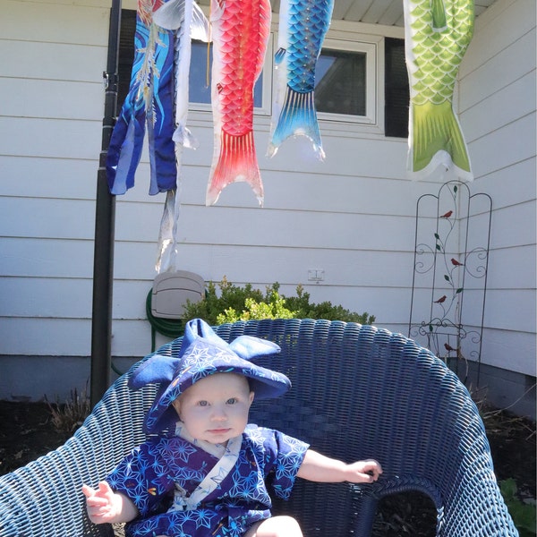 Japanese Happi Coat, Kimono Styled Haori Jacket, Kamon - Etsy