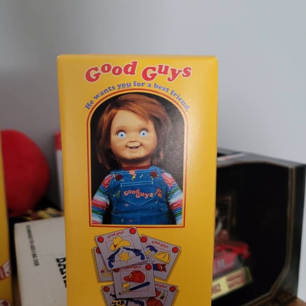 Child's Play Chucky Doll Box | Ships to You Cut, With Fold Lines Scored ...