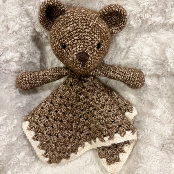 Snuggle Teddy CROCHET PATTERN - Etsy