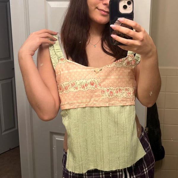 Ruched Lace Top Sewing Pattern | Beginner Friendly (PDF Pattern) - Etsy